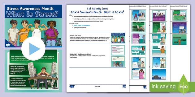 Stress Awareness Month: What Is Stress? KS2 Assembly Pack