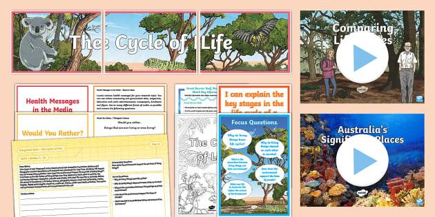 The Cycle of Life IU Yr 4 Wk 1-2 (Teacher-Made) - Twinkl