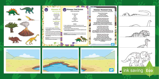 EYFS Dinosaurs Resource Pack (Ages 2-3) (teacher made)