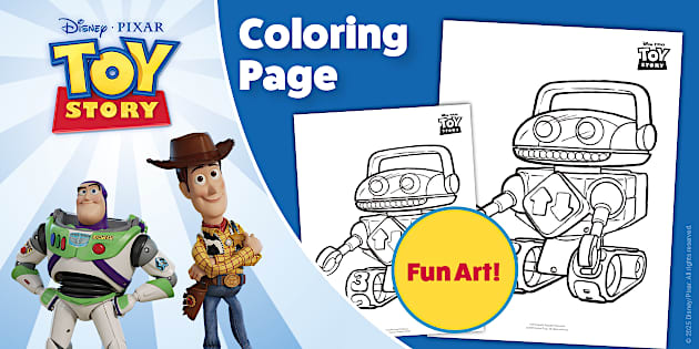 toy story colouring images