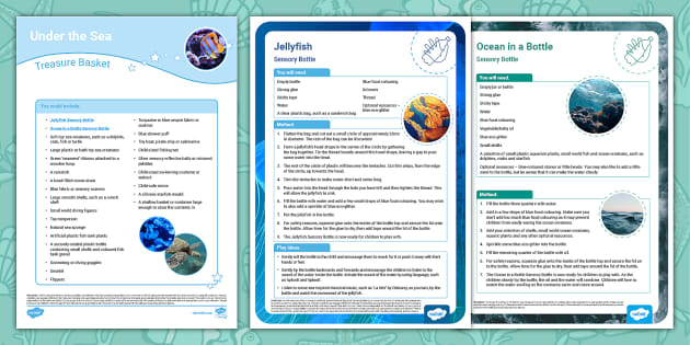 Under the Sea Treasure Basket Ideas | Twinkl - Twinkl