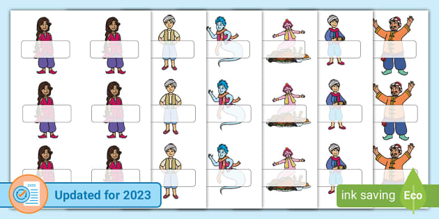 Aladdin Editable Self-Registration (teacher made) - Twinkl