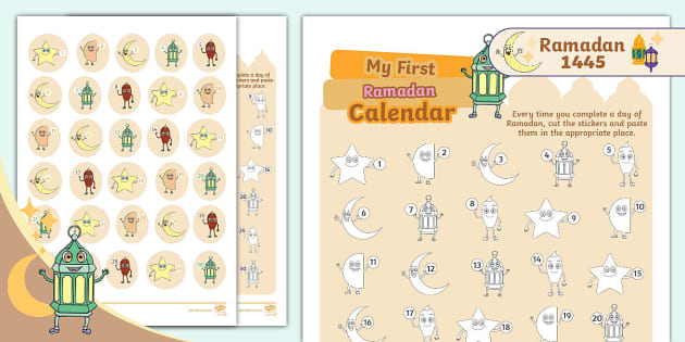 My First Ramadan Calendar (Teacher-Made) - Twinkl