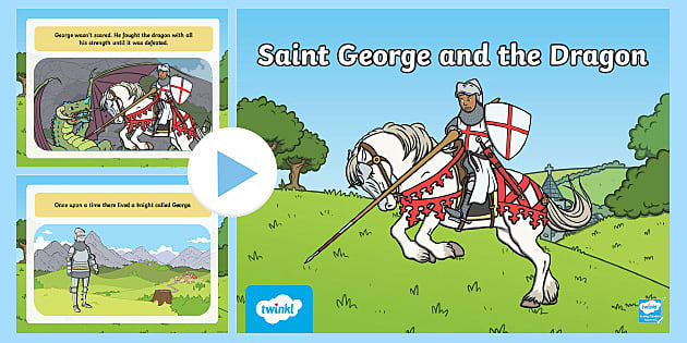 St George And The Dragon Interactive Story PowerPoint