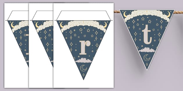 * NEW * Celestial-Themed Birthdays Display Bunting - Twinkl
