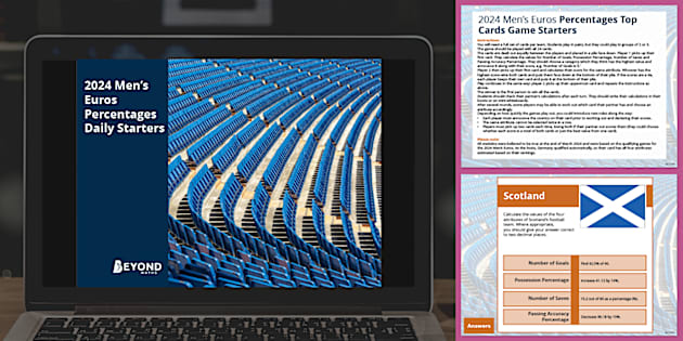 👉 2024 Men’s Euros Percentages Daily Starters - Twinkl