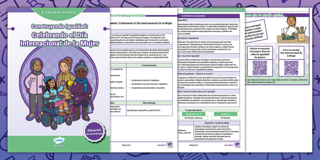 Situación de Aprendizaje: Construyendo Igualdad- Celebrando el Día