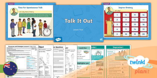 Processes and Strategies: The Writing Process - Talk It Out