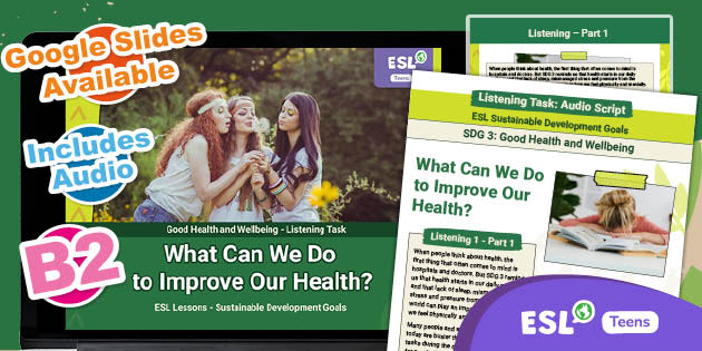 ESL SDG 3: Listening Task