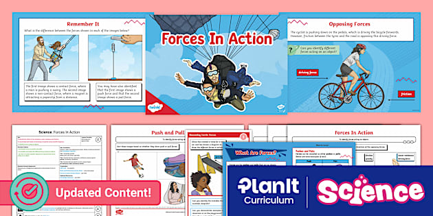 Science: Forces: Forces In Action Year 5 Lesson 1 - Twinkl