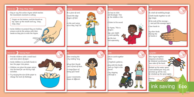 Fine Motor Skills Scissor Skills Warm-Up Cards | Twinkl