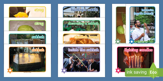 Sukkot Display Photo Pack (teacher made) - Twinkl