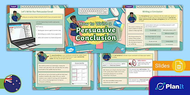Phase 2 Writing to Persuade Emails Lesson 6: Writing a Persuasive ...
