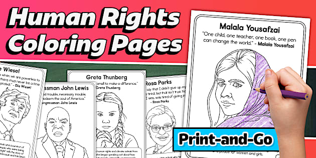 coloring page of john lewis