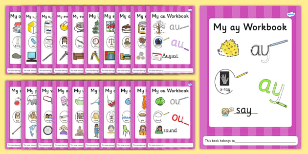 Phase 5 Grapheme Workbook Resource Pack (teacher made)