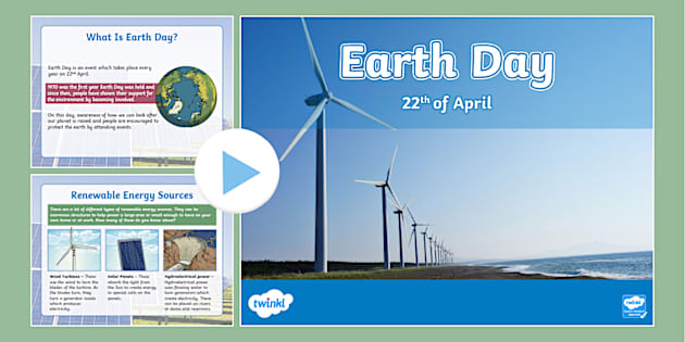 Earth Day Information PowerPoint - KS2 - Twinkl