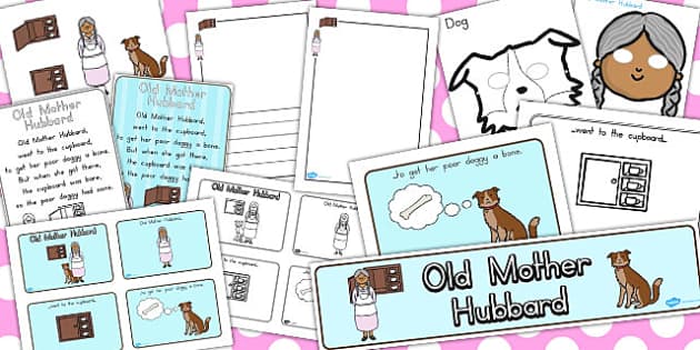 Old Mother Hubbard Resource Pack (teacher made) - Twinkl