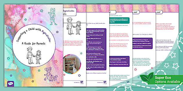 Supporting a Child with Dyscalculia: A Guide for Parents