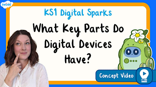 Digital Devices | Digital Sparks KS1 Computing Concept Video
