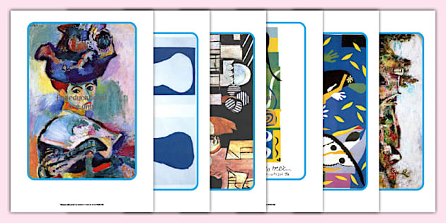 Henri Matisse Photo Pack - Twinkl - KS1 (teacher made)