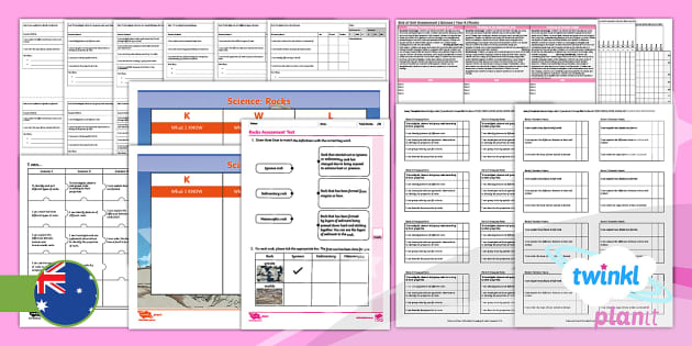 Year 4 Science Rocks Assessment Pack (teacher made) - Twinkl