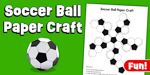 Soccer Ball Paper Craft