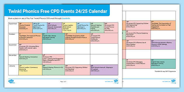 Phonics Leads January 2025 Newsletter - Twinkl