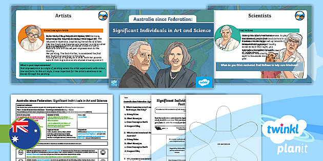 Y6 HASS History Australia Lesson 6 Individuals Art Science