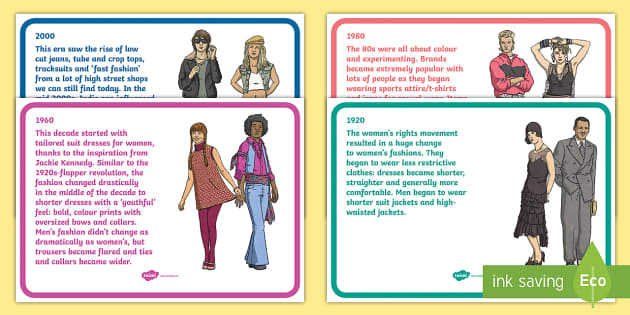 History Of Clothes Timeline - History Of Clothes in England Timeline ...