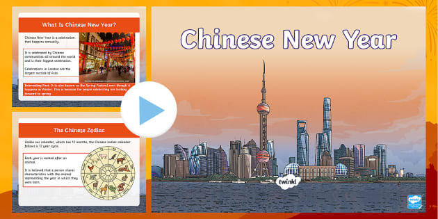 All About Chinese New Year Information PowerPoint