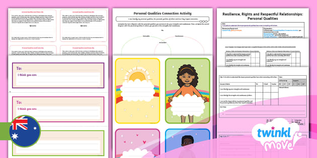 Year 2 RRRR Personal Qualities Lesson Pack - Twinkl