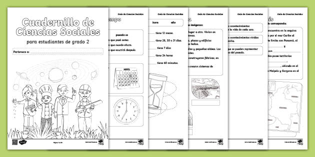 Cuadernillo de Ciencias Sociales para 2° - Twinkl Colombia