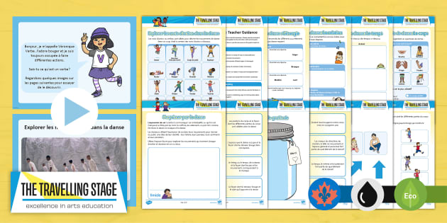 FREE The Travelling Stage Primary Pack French - Twinkl