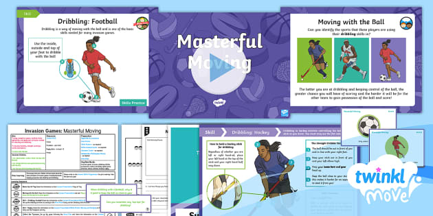 Mastering Movement - Year 3 PE Invasion Games Lesson
