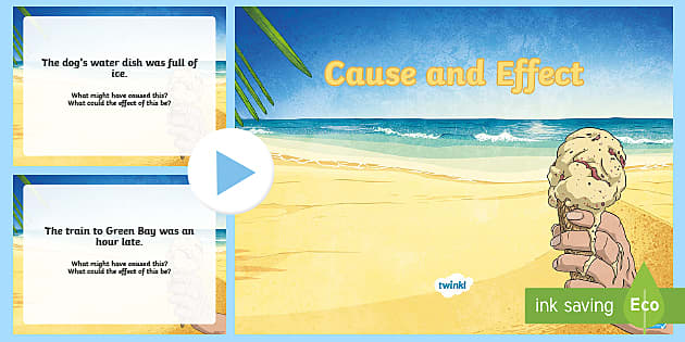 Cause and Effect: What Happens First/Next PowerPoint