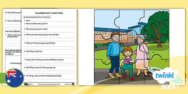 Foundation HASS History Family Celebrations Home Learning