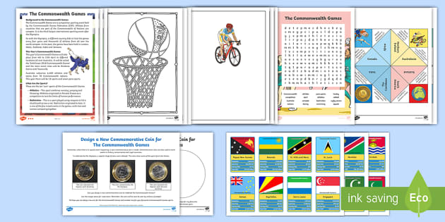 KS2 The Commonwealth Games Activity Pack (teacher made)