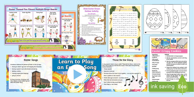 Whole School Wrap-Around Care Easter Resource Pack - Twinkl