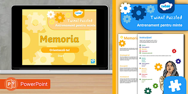 Memoria: Orientează-te! – PowerPoint interactiv +9 ani