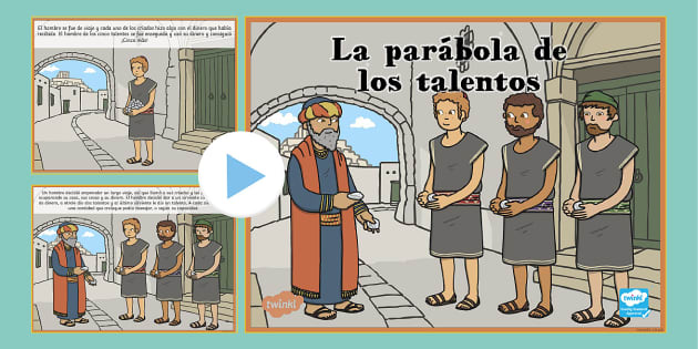 FREE! - ¡GRATIS! PowerPoint: Parábola de los Talentos para niños