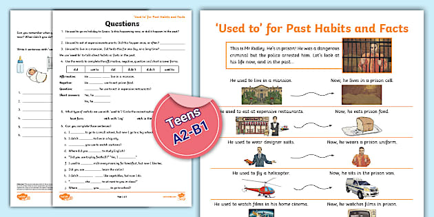👉 ‘I Used to’ Questions | ESL Resources | Twinkl ESL