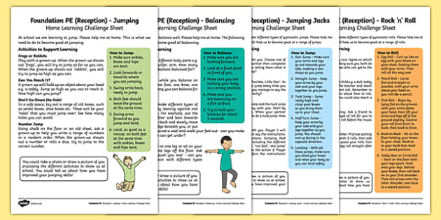 Foundation PE (Reception) - Gymnastics – Jumping Jacks and Rock 'n' Roll