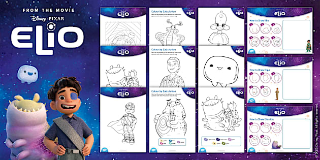 Elio: Colouring & Drawing Pack