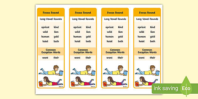 Level 5 Week 9 Spelling Bookmarks