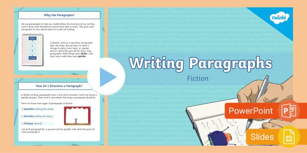 How to structure paragraphs for fiction writing | Twinkl NZ