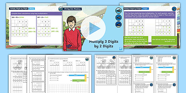👉 Y5 DiM: 'Multiply a 3-Digit Number by a 2-Digit Number'.