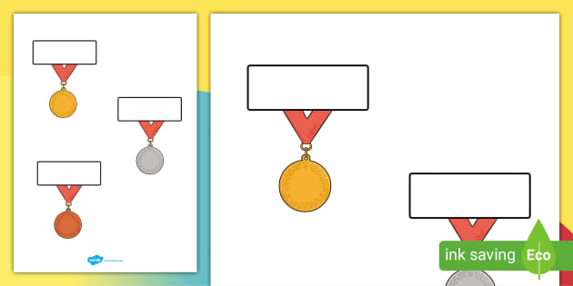 The Olympics Editable Medals Self-Registration - Twinkl