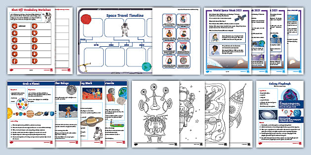 2021 World Space Week Resource Pack F-2 (teacher made)