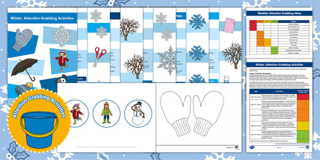 Winter: Attention-Grabbing Activities (teacher made)