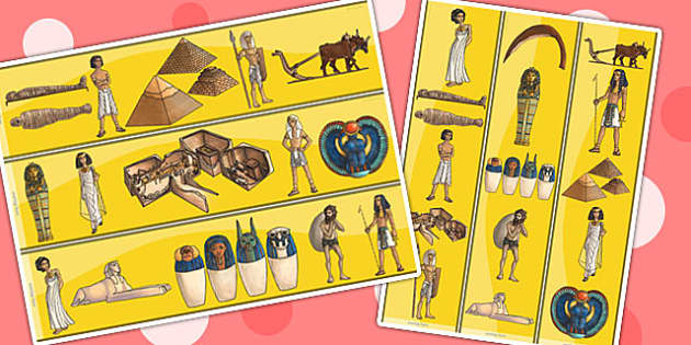Ancient Egypt Display Borders (teacher made)